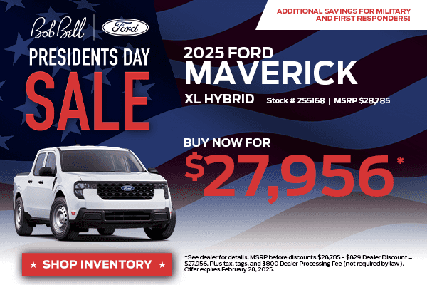 New Ford Specials | Bob Bell Auto Group