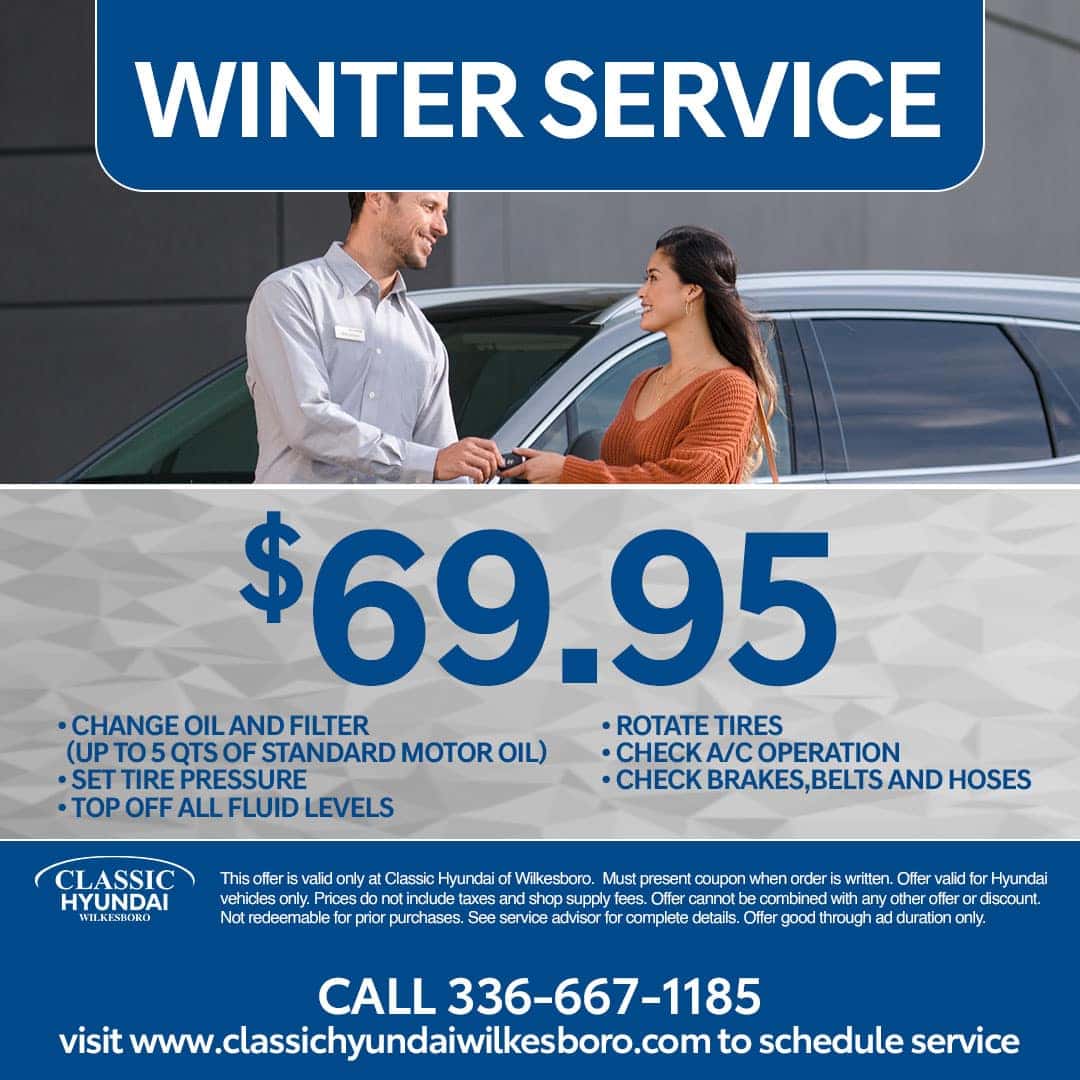 Auto Service Specials | Classic Hyundai of Wilkesboro near Wilkesboro