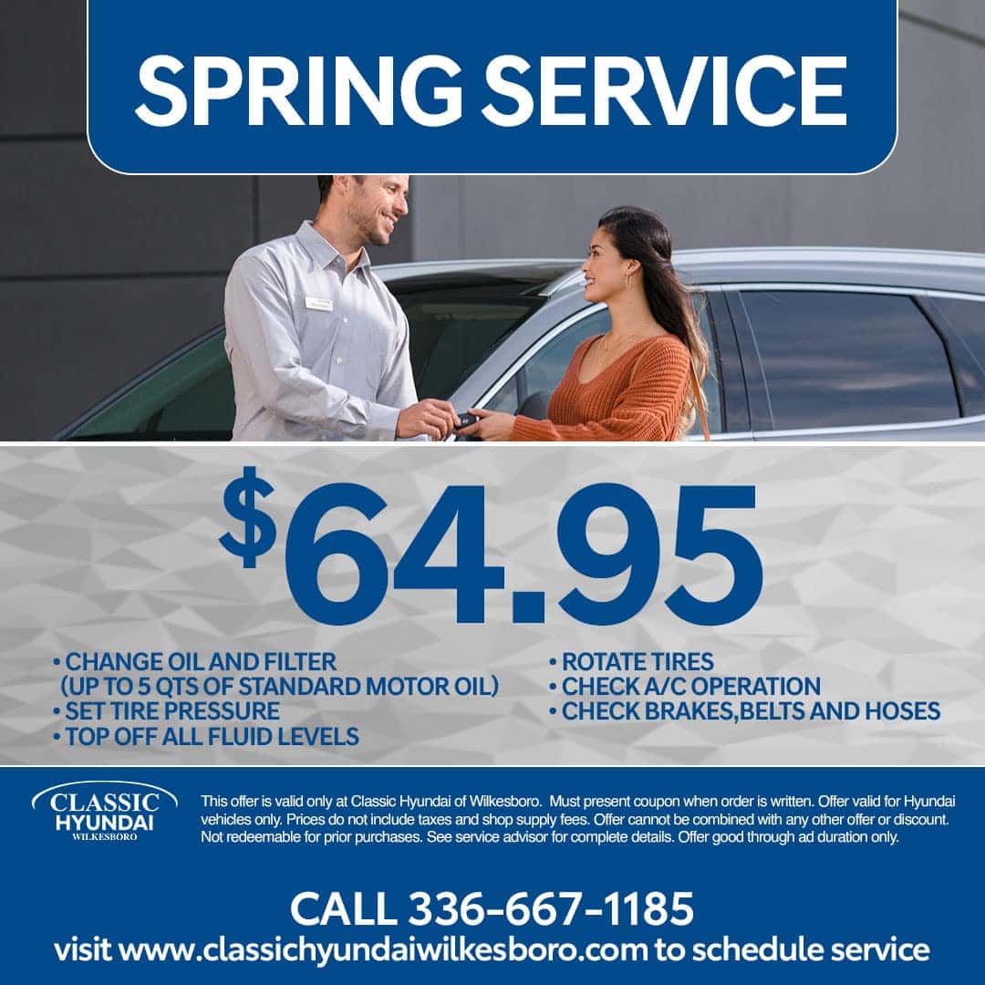 Auto Service Specials | Classic Hyundai of Wilkesboro near Wilkesboro