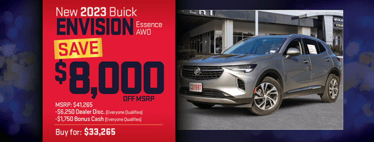 2023 Buick Envision Essence Special | Covert Buick GMC Austin
