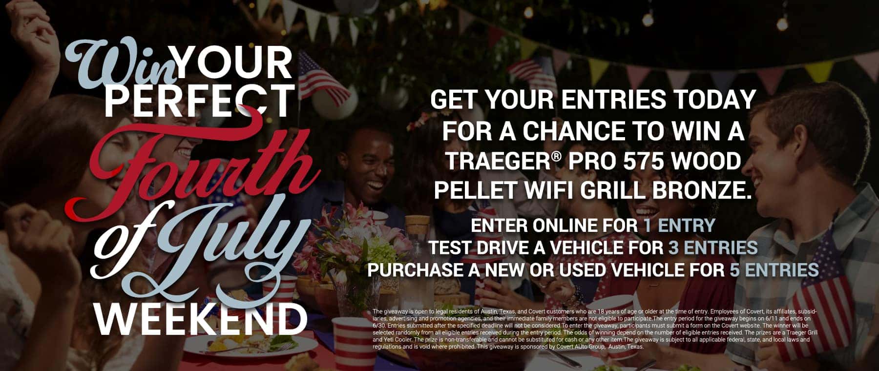 4th of July Sweepstakes | Covert Buick GMC Austin