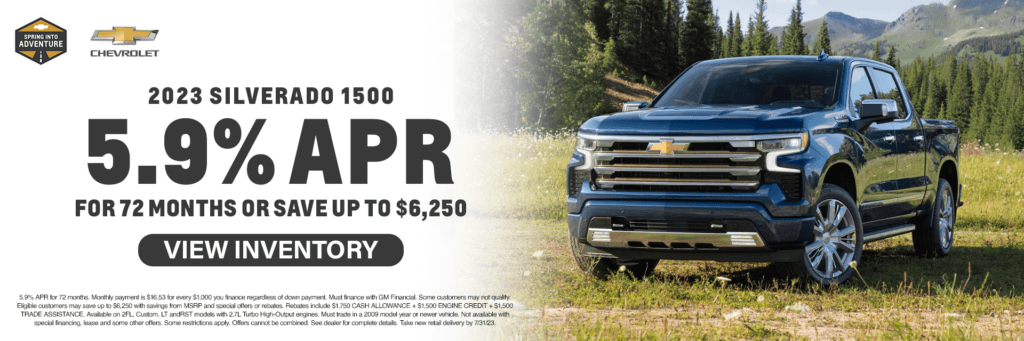 Current New Chevrolet Specials Offers | Crossroads Chevrolet