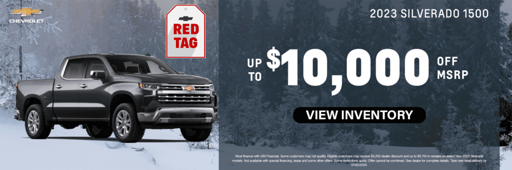 Current New Chevrolet Specials Offers | Crossroads Chevrolet