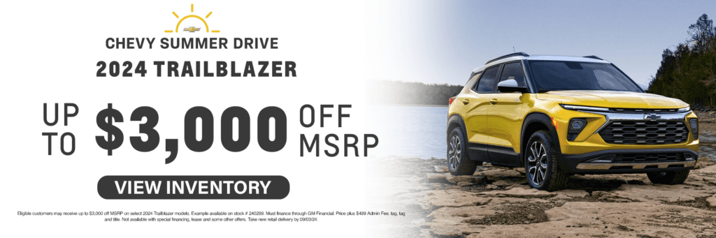 Current New Chevrolet Specials Offers | Crossroads Chevrolet