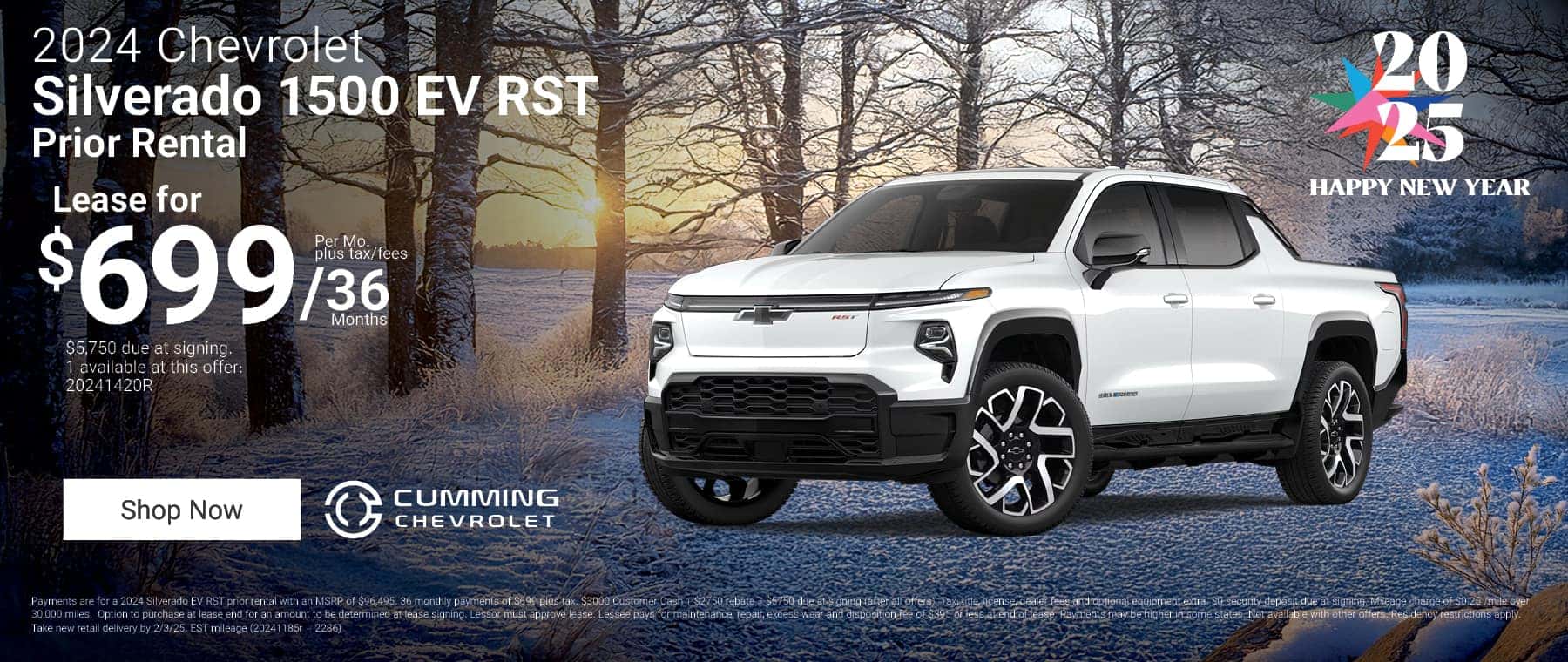 Monthly New Chevy Finance and Lease Specials | National City Dealership