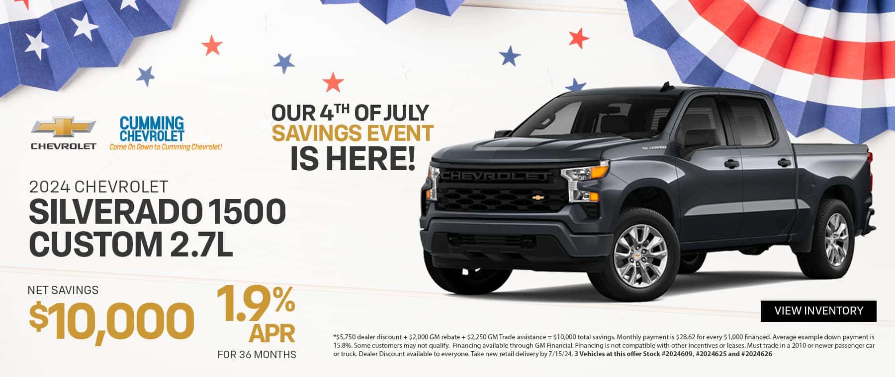 Monthly Specials at Cumming Chevrolet in National City, CA | Cumming ...