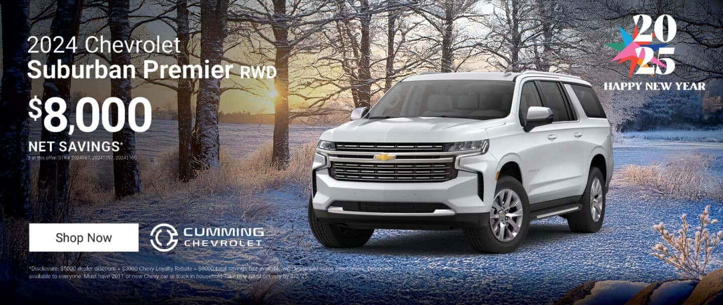 Monthly New Chevy Finance and Lease Specials | National City Dealership