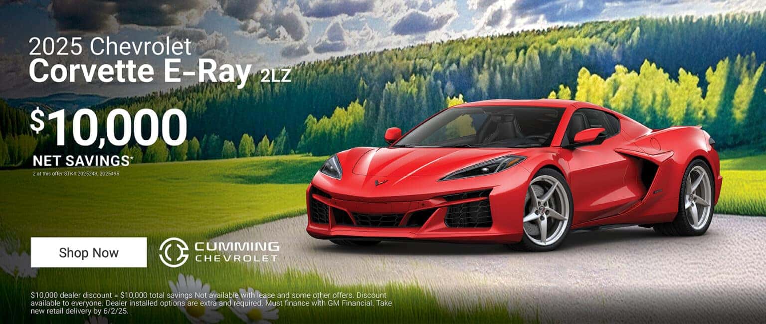 Monthly New Chevy Finance and Lease Specials | National City Dealership