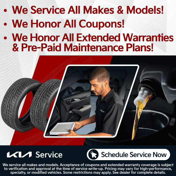 Service Specials & Coupons in Jacksonville | Greenway Kia at the Avenues