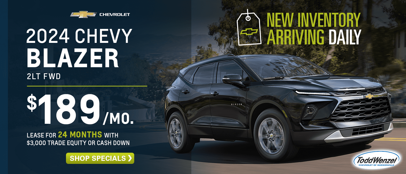 Chevrolet Dealer in Hudsonville, MI | Todd Wenzel Chevrolet