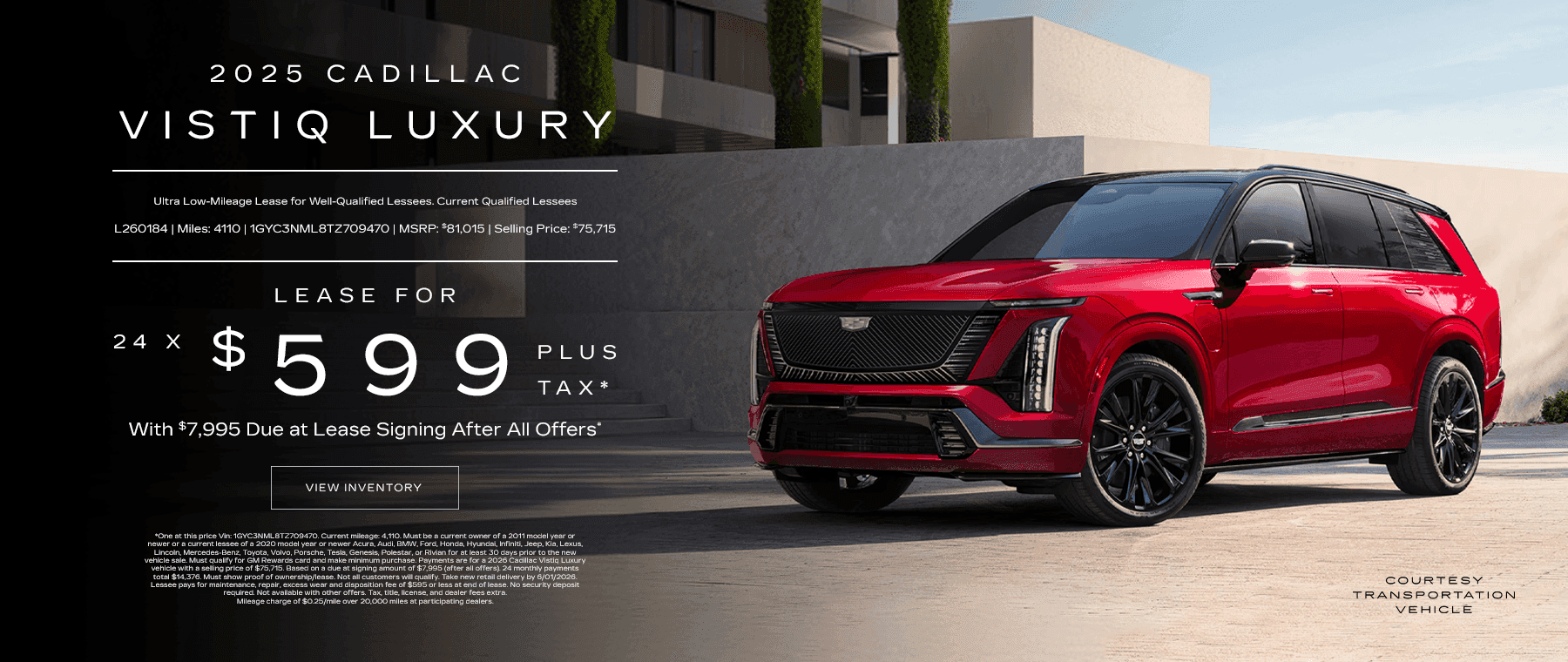 Tustin Specials | Tustin Cadillac