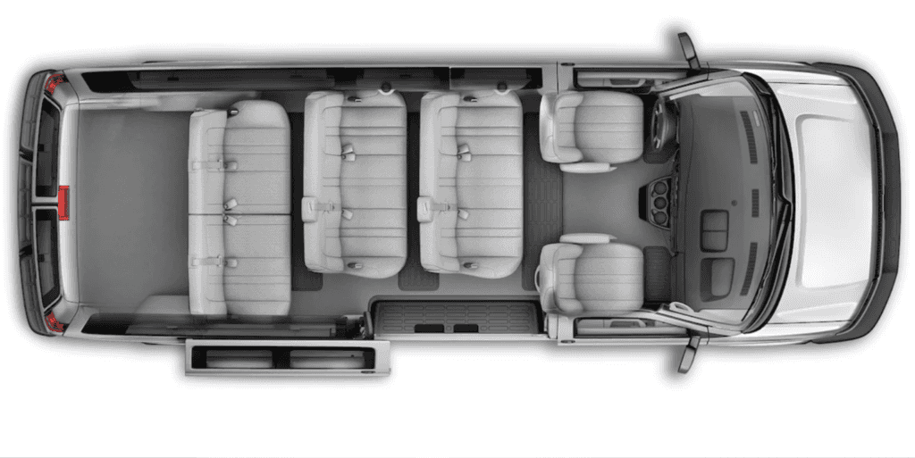2023 Chevrolet Express Passenger Van Interior Space | Woodhouse ...
